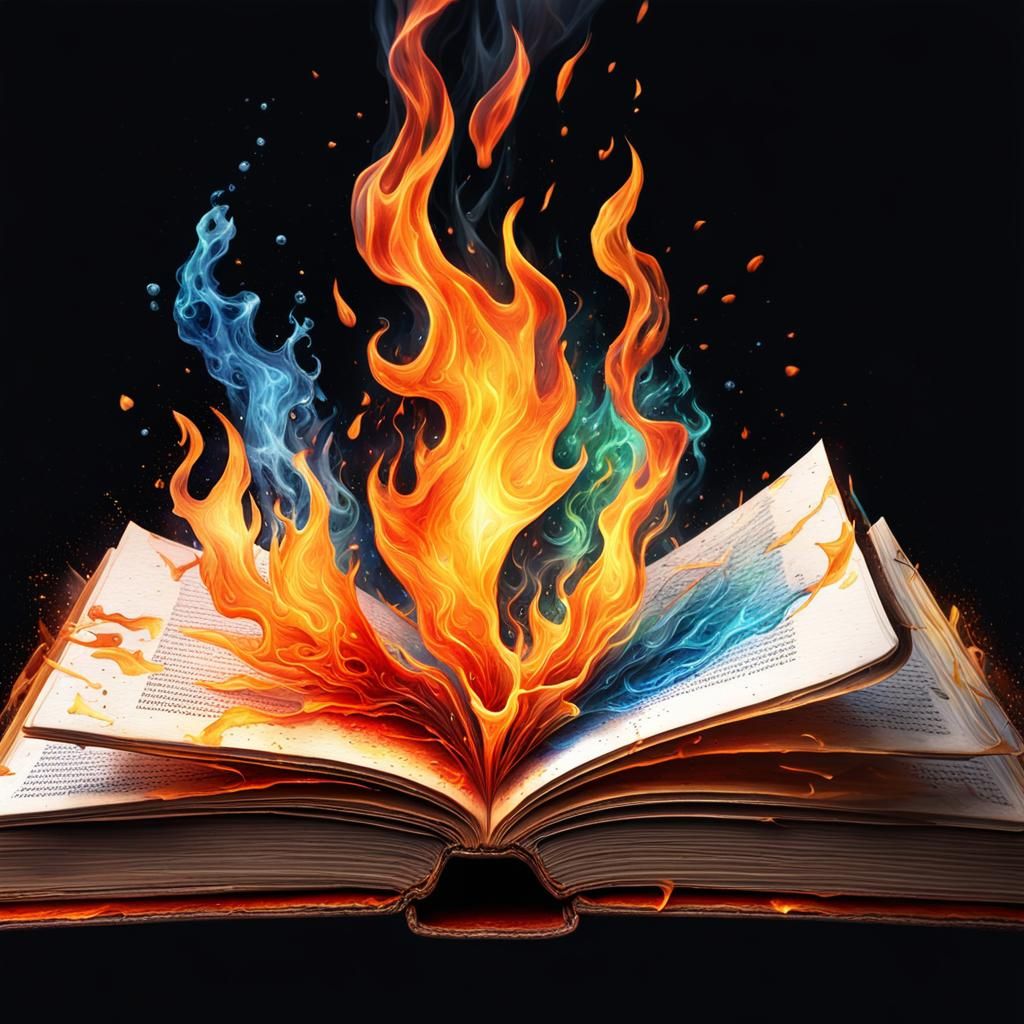 Flames - AI Generated Artwork - NightCafe Creator