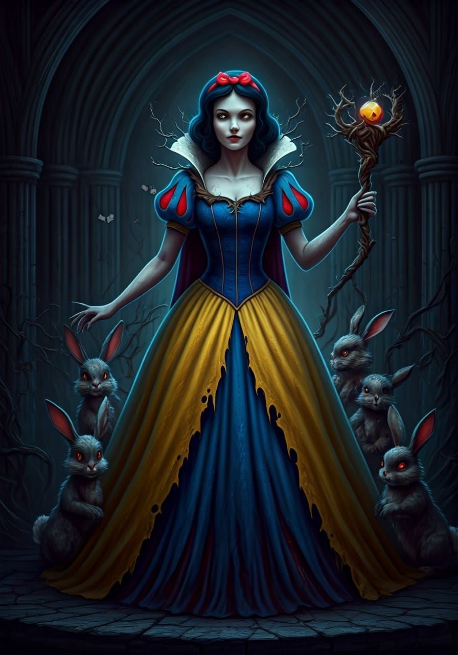 Disney's Snow White as a Final Boss of a dungeon. She wields mind ...