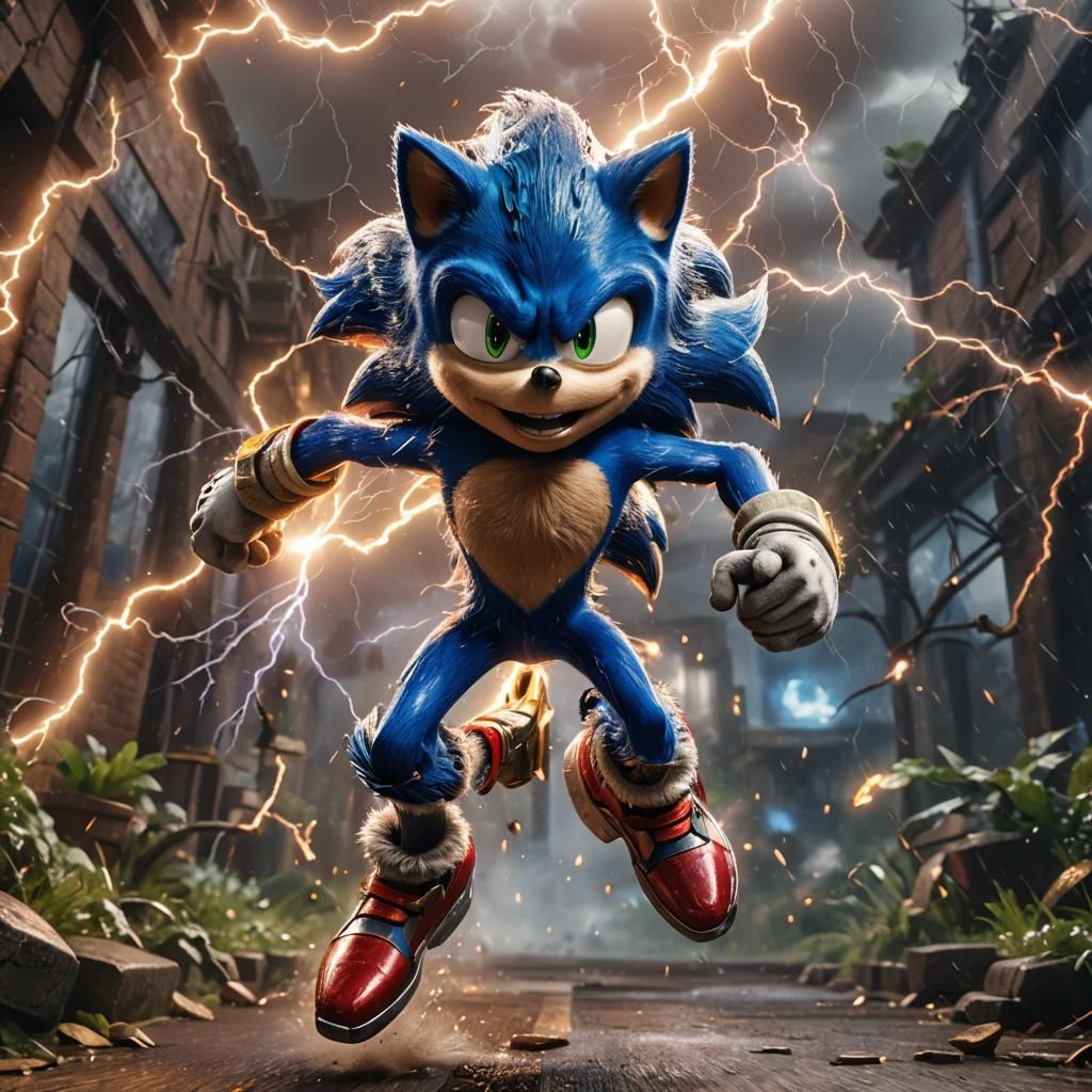 Sonic - AI Generated Artwork - NightCafe Creator