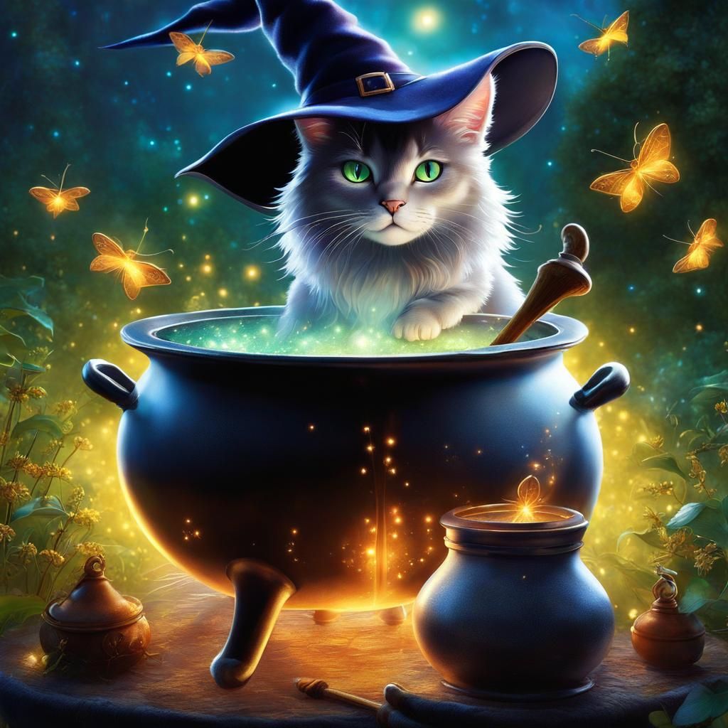 Magic Cauldron - AI Generated Artwork - NightCafe Creator
