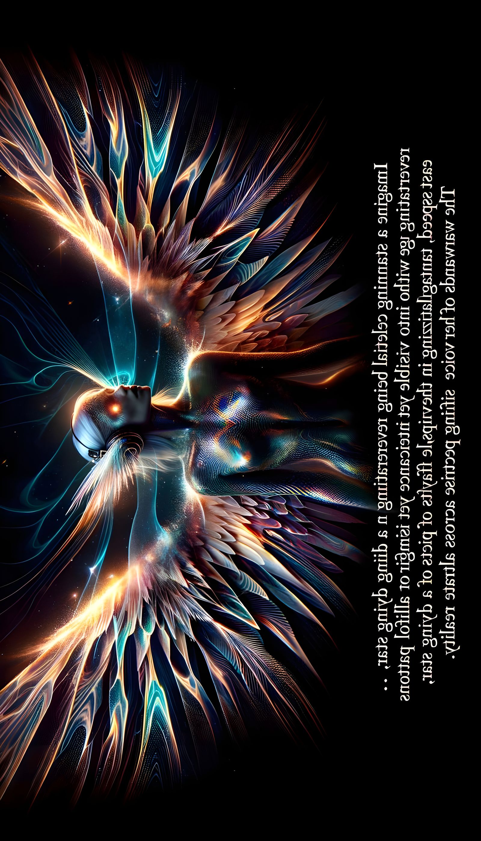 Flipped Angel (#1) - Stellar Angel Reaches Across Dimension...