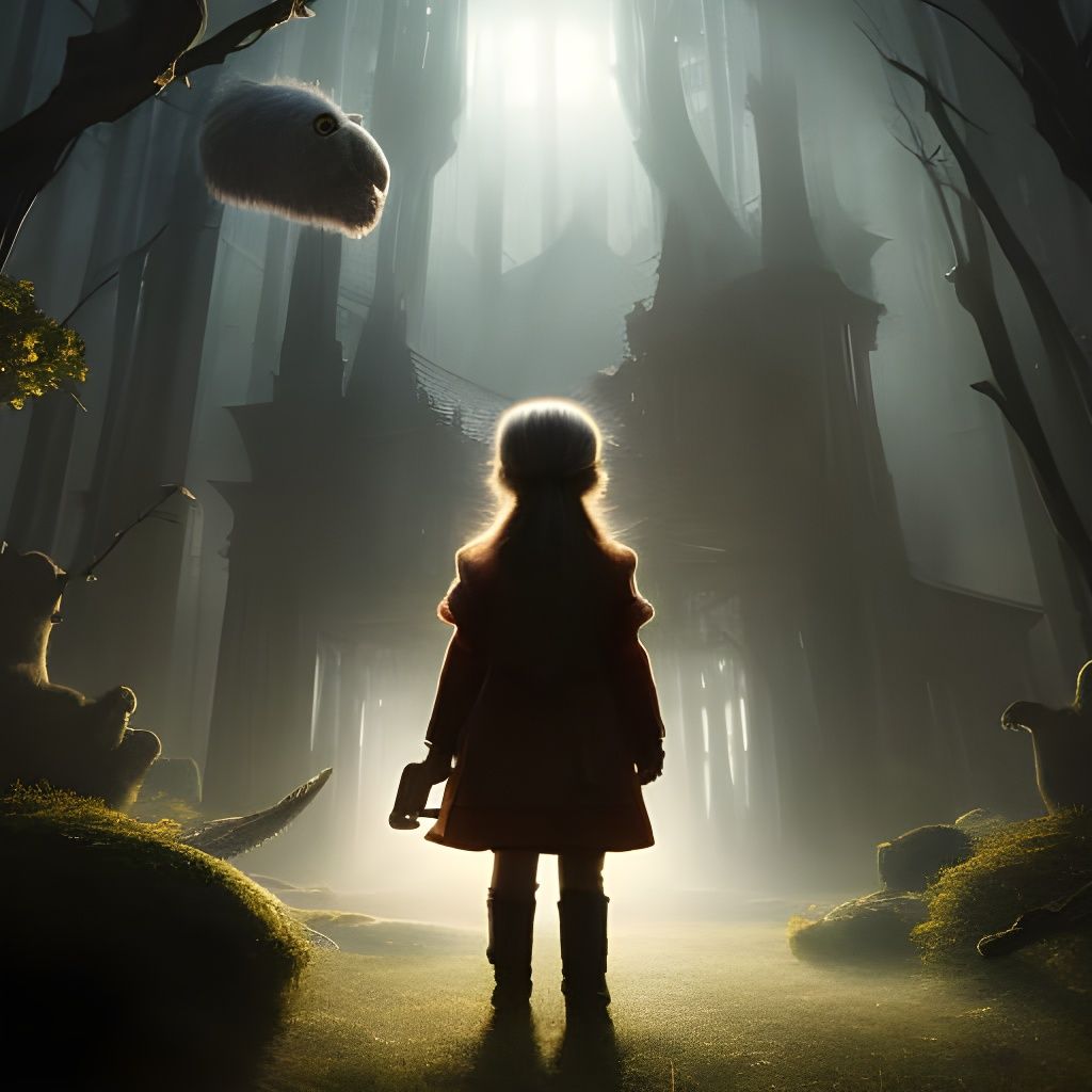 Shadow is only light from the other side - AI Generated Artwork ...