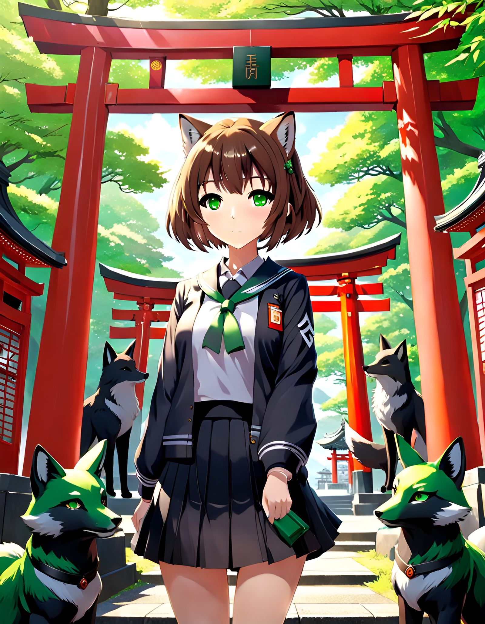 Inari's Blessing - AI Generated Artwork - NightCafe Creator