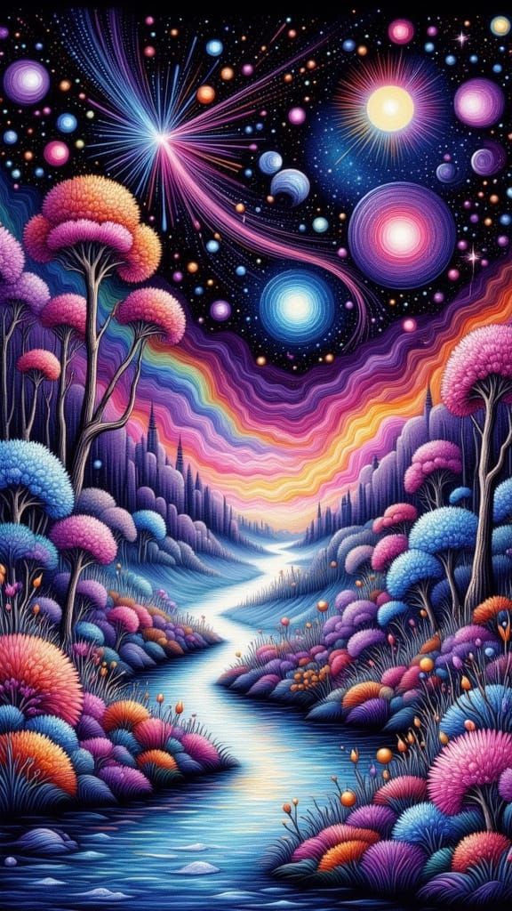 Otherworldly Space-scape - Otherworldly Space-scape