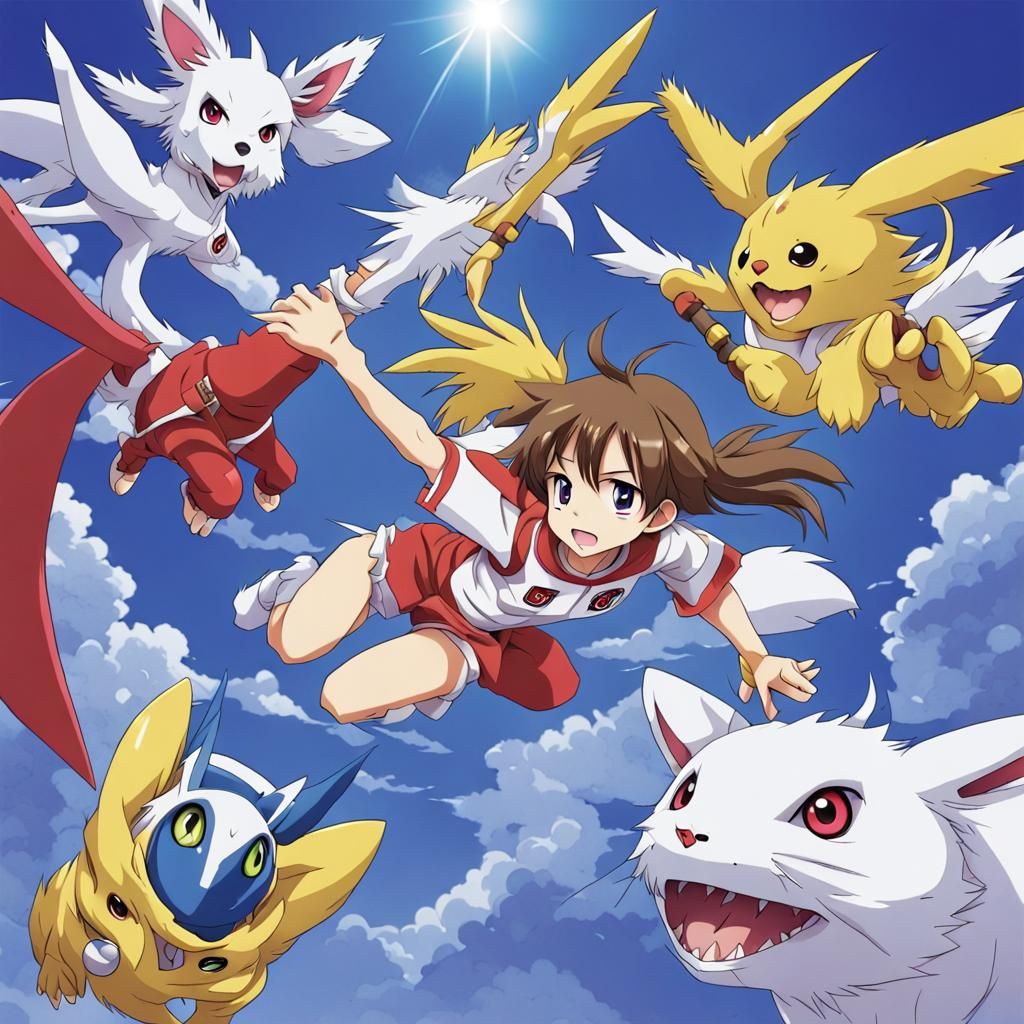 Digimon - AI Generated Artwork - NightCafe Creator