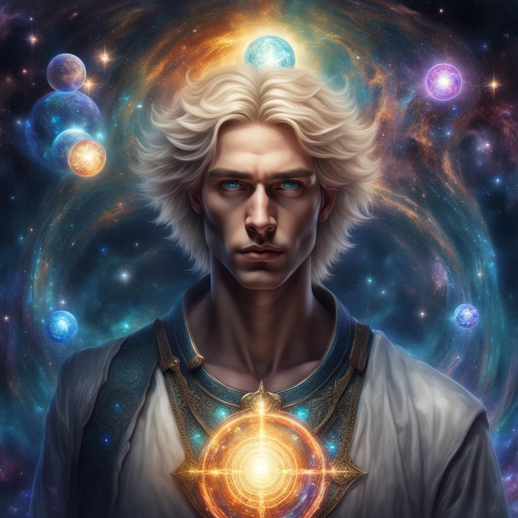 Pleiadian Lightworker - AI Generated Artwork - NightCafe Creator