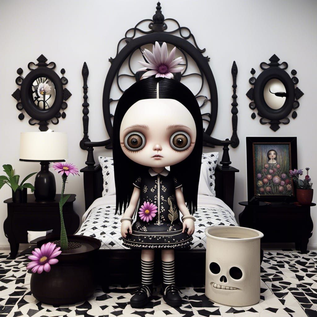 Wednesday - AI Generated Artwork - NightCafe Creator