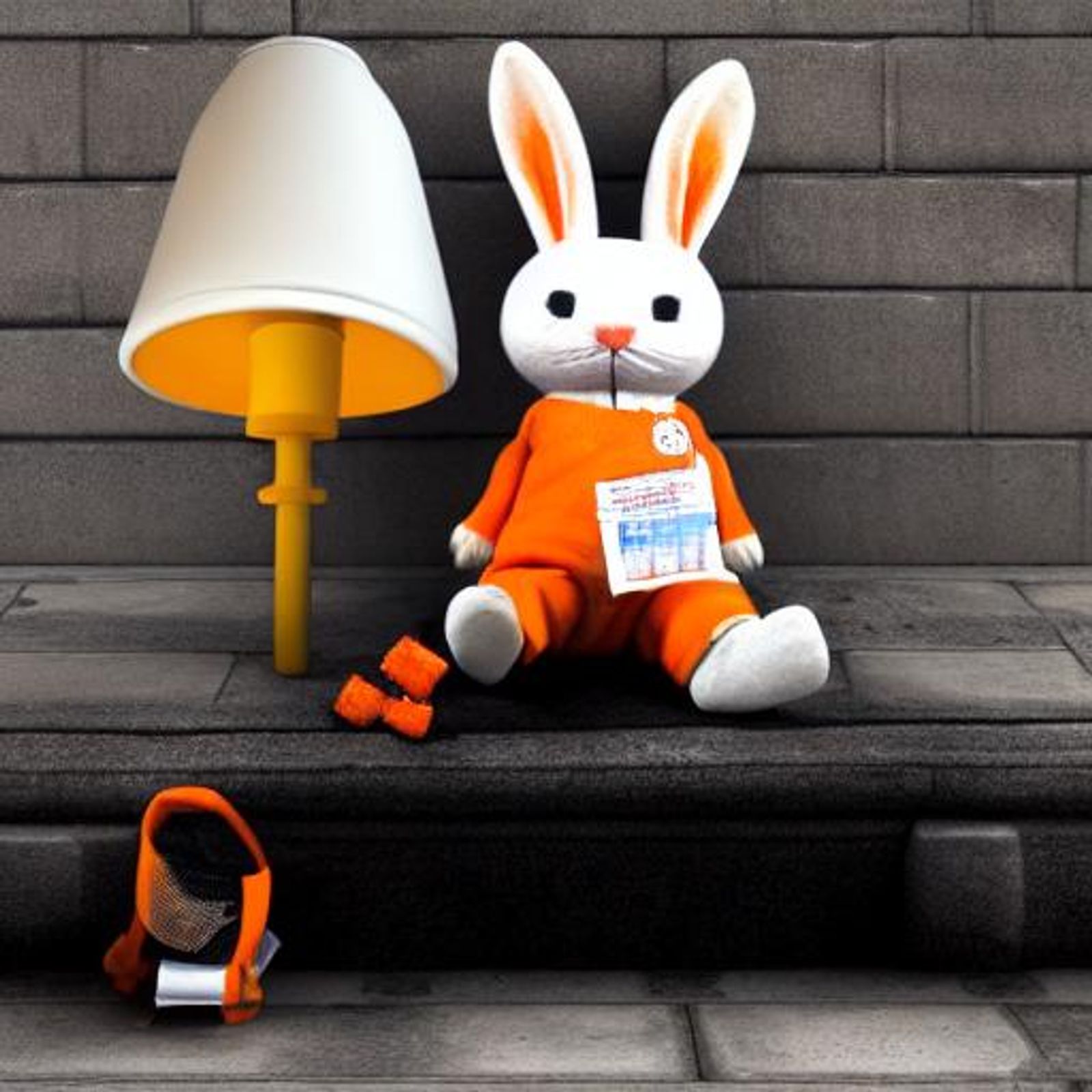 "In Prison He's Called The Keister Bunny" - AI Generated Artwork ...