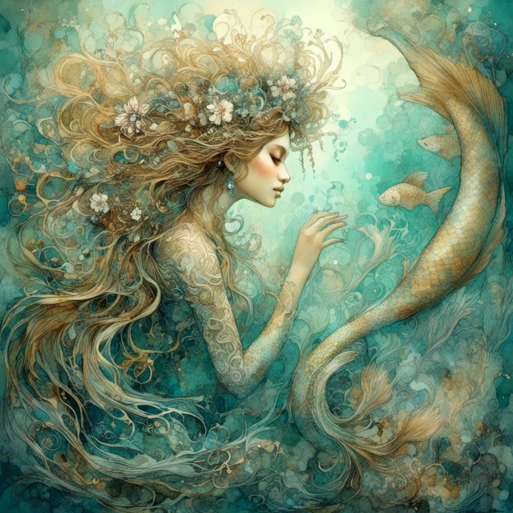 Sea connection - AI Generated Artwork - NightCafe Creator