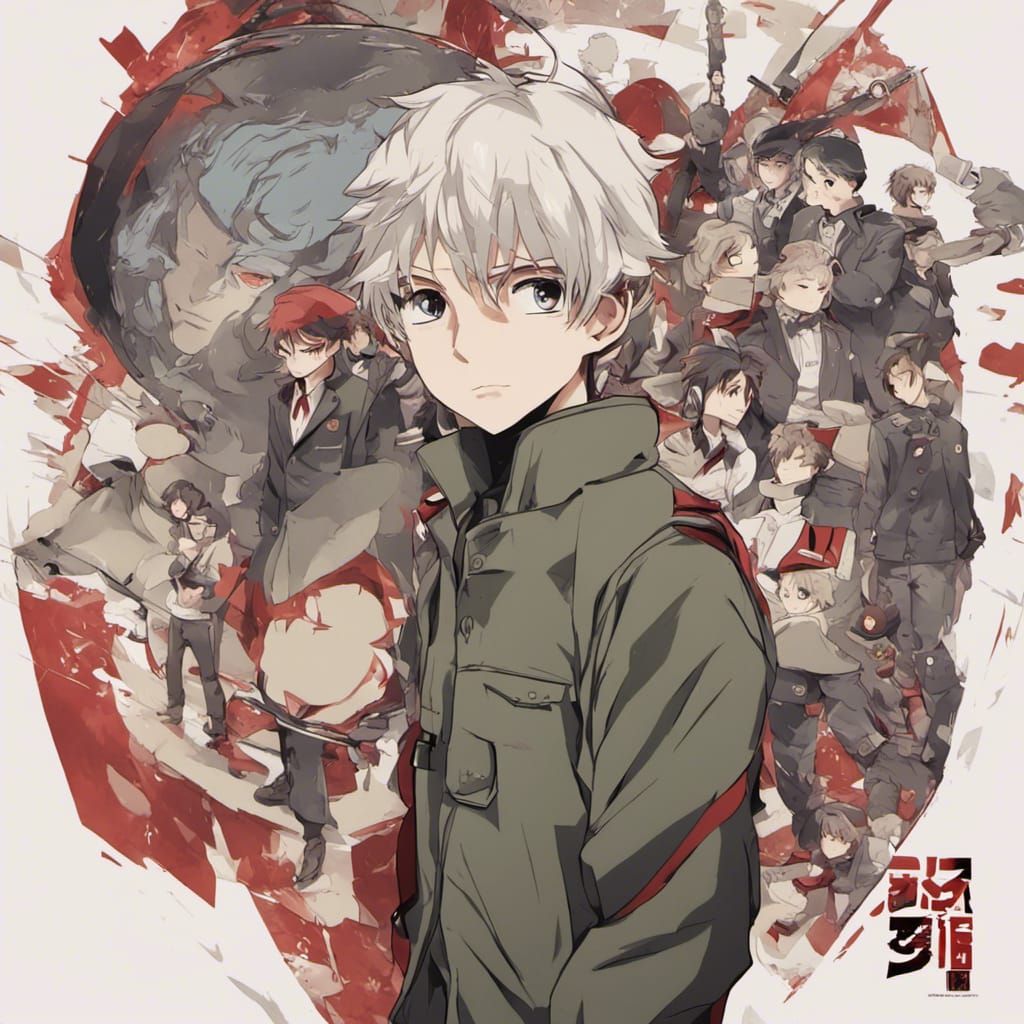 If a communist anime was made, this is the poster - AI Generated ...