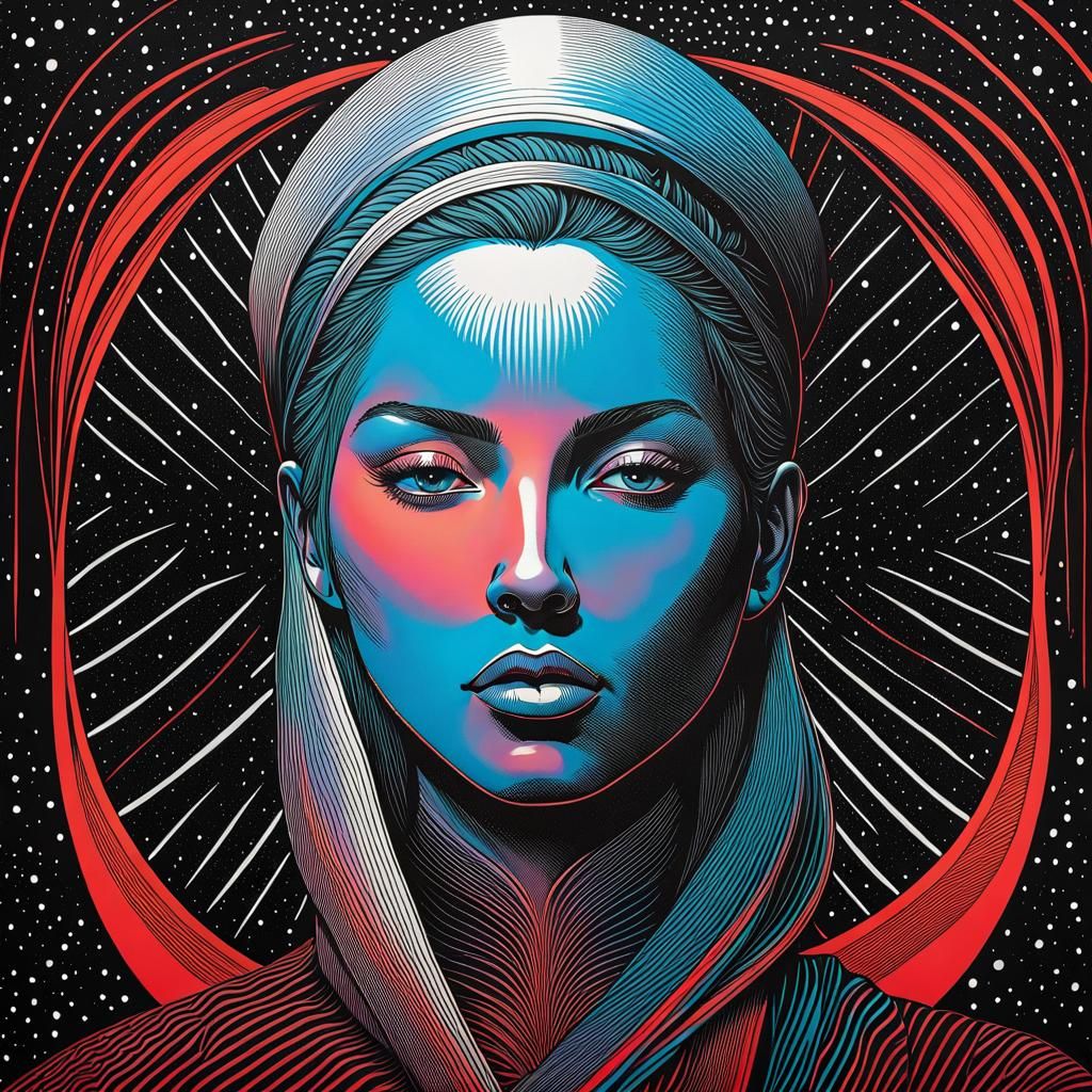 Line Art 6 - AI Generated Artwork - NightCafe Creator