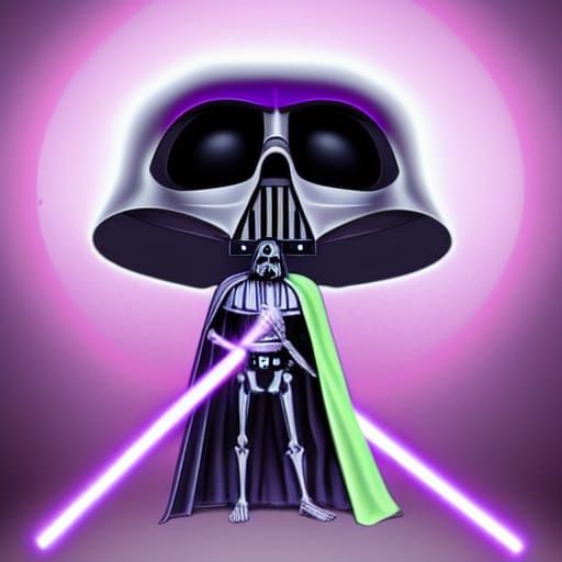 Darth Vader's evil spirit - AI Generated Artwork - NightCafe Creator
