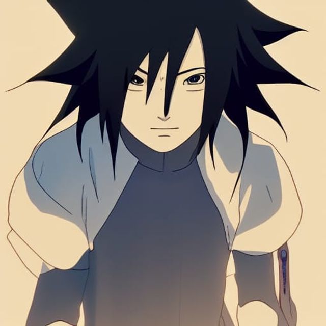Mean,evil,bad, Sasuke - AI Generated Artwork - NightCafe Creator