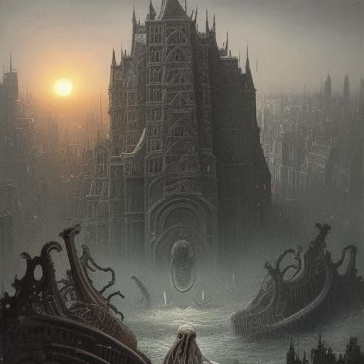 Shadow castle - AI Generated Artwork - NightCafe Creator