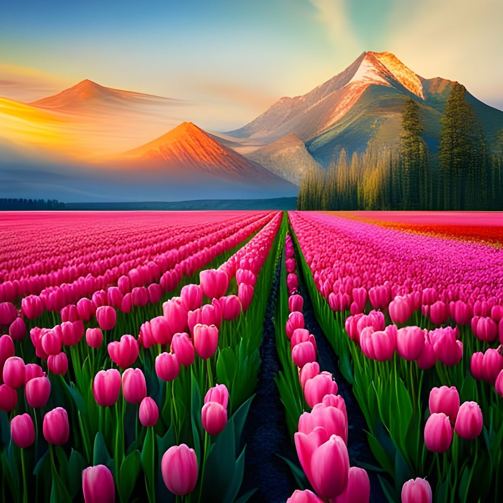 Meanwhile, in a peaceful valley in the Dutch alps - AI Generated ...