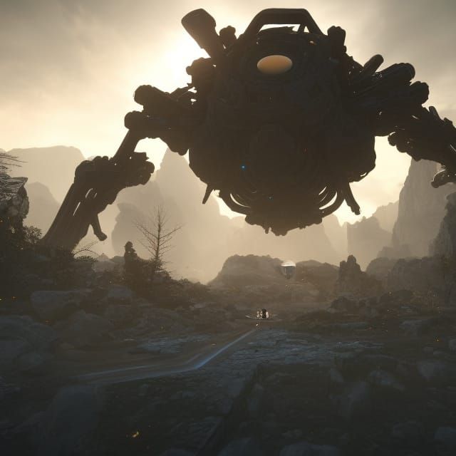 Extra-Dimensional Invasion - AI Generated Artwork - NightCafe Creator