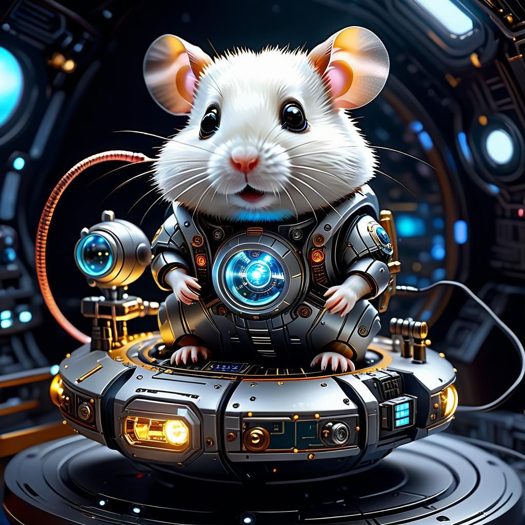 Space Hamster - AI Generated Artwork - NightCafe Creator