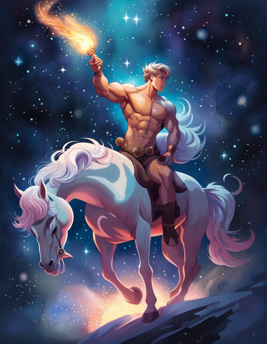 CENTAUR FAIL, BUT KIND OF NICE - AI Generated Artwork - NightCafe Creator