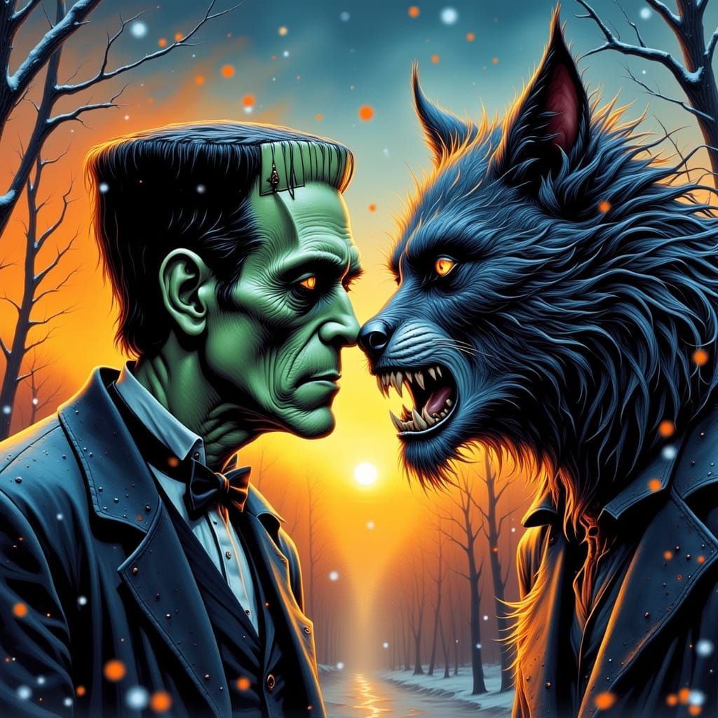 Frankenstein Meets The Werewolf - Frankenstein Meets The We...