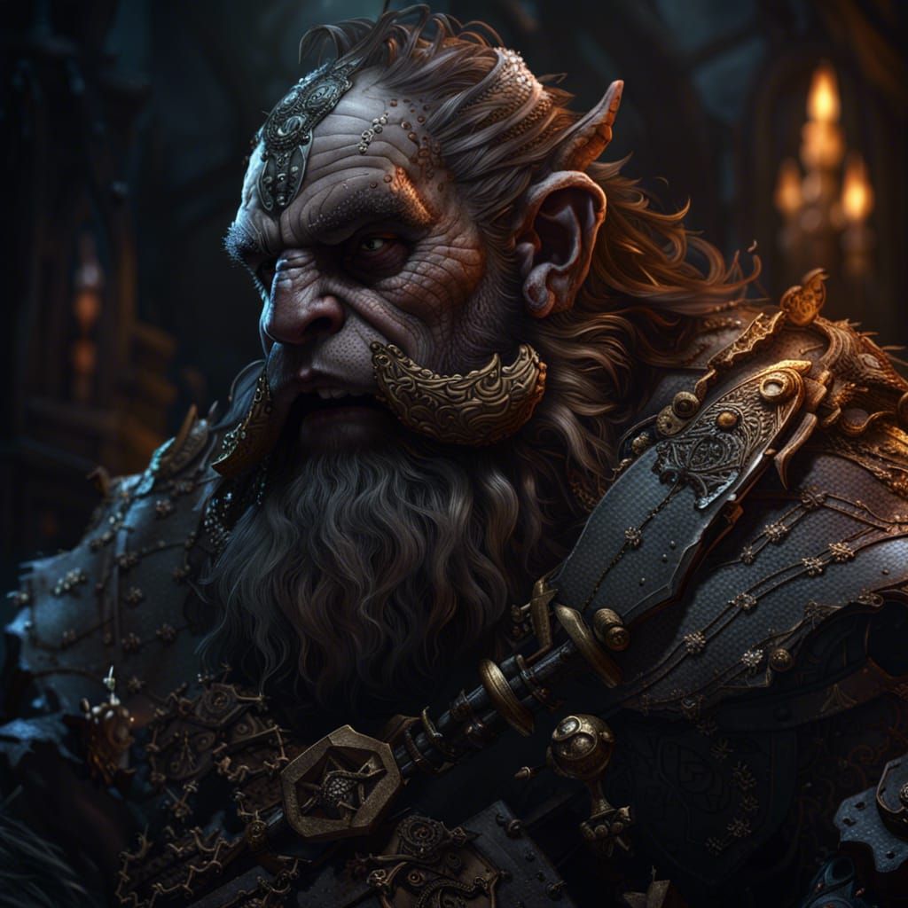 The Dwarf Baron - AI Generated Artwork - NightCafe Creator
