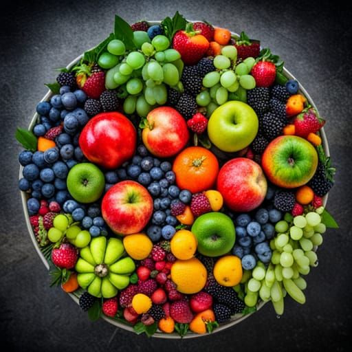 a breathtaking image of Mother Nature surrounded by a bountiful ...