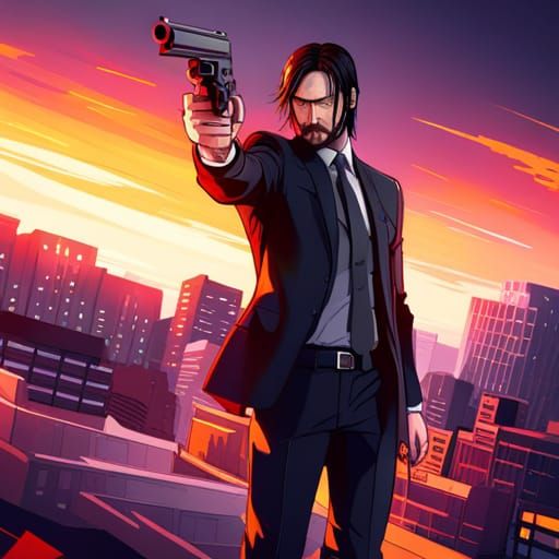 John wick - AI Generated Artwork - NightCafe Creator