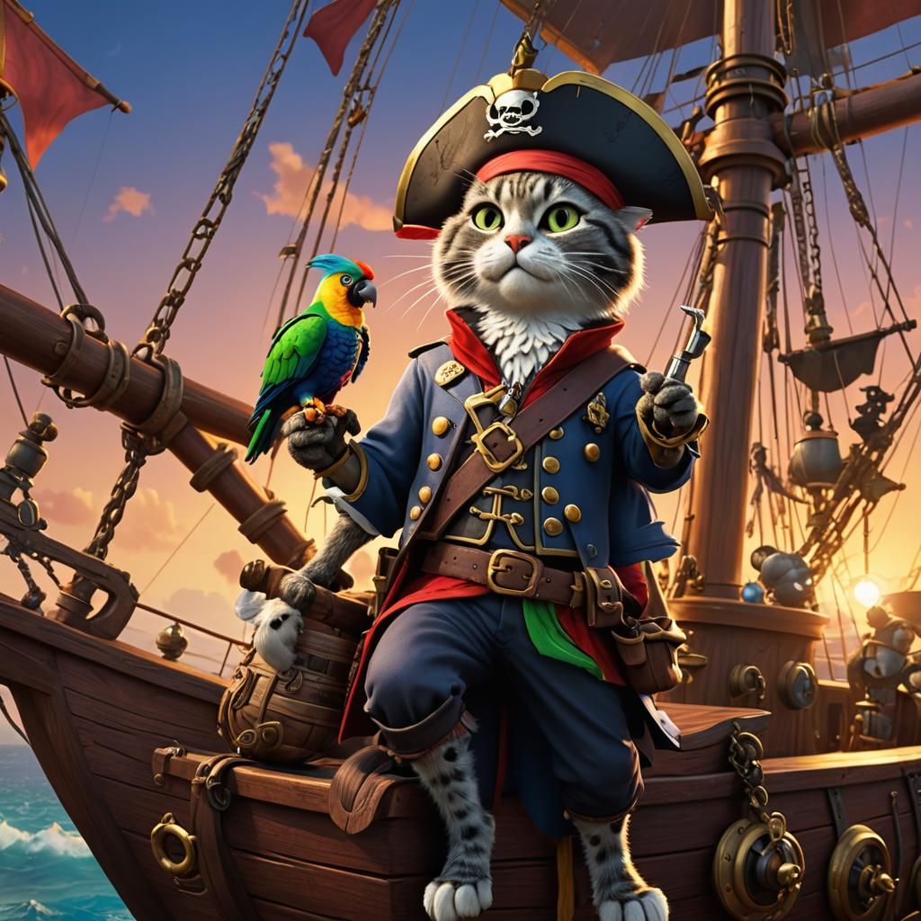 Arrrr me matey! - AI Generated Artwork - NightCafe Creator