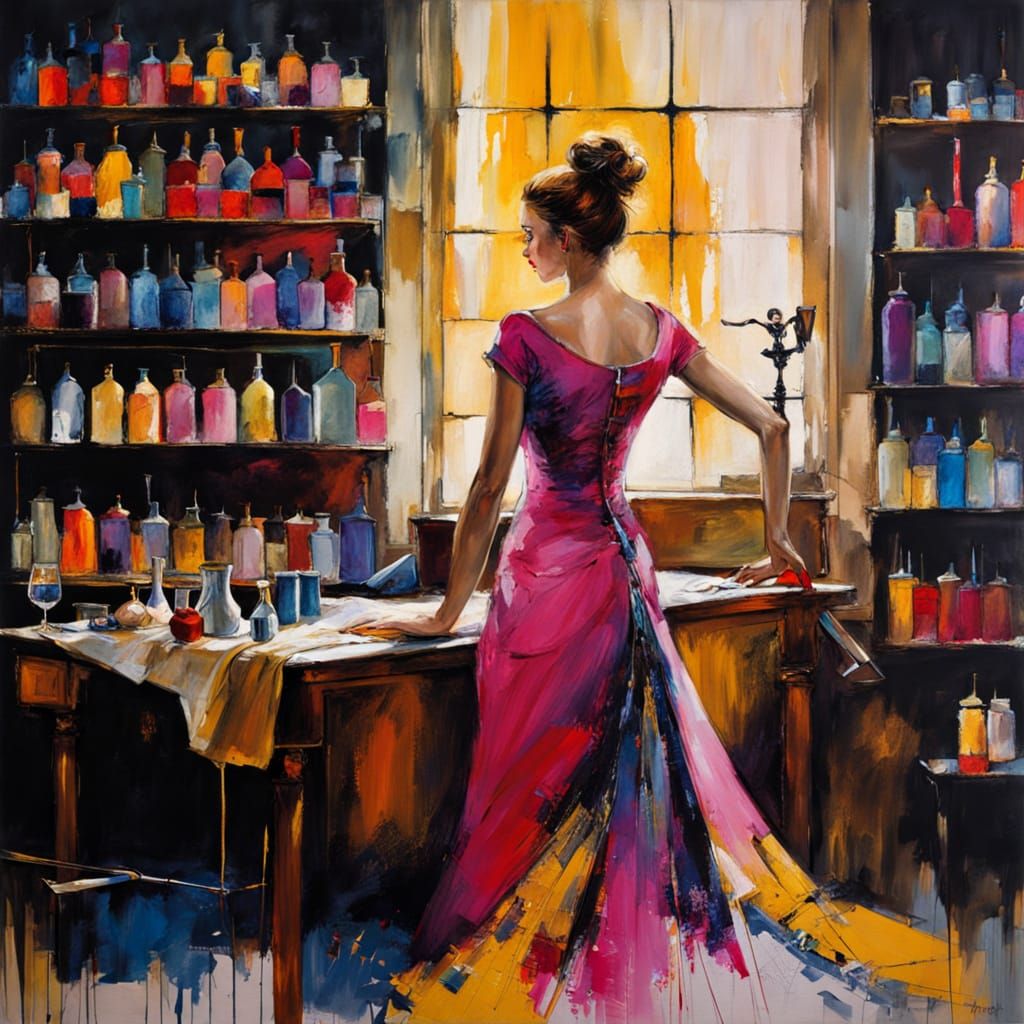 Artist's studio, fashion designer. - Artist's studio, fashio...