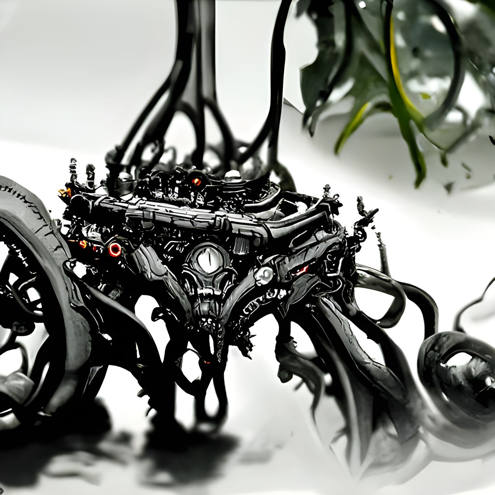 Organic Engine - AI Generated Artwork - NightCafe Creator