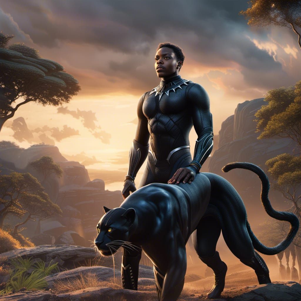 Black Panther - AI Generated Artwork - NightCafe Creator