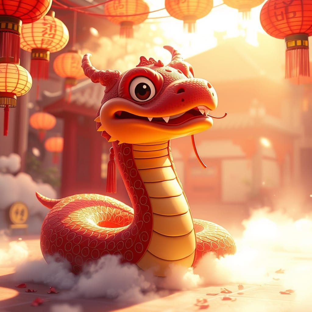 Lunar New Year - Year of the snake - Lunar New Year - Year o...