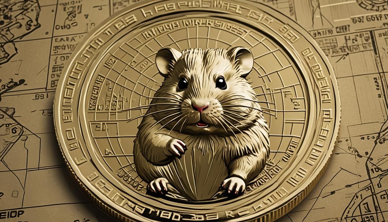 Hamster Kombat Gold Coin NFT. - AI Generated Artwork - NightCafe Creator