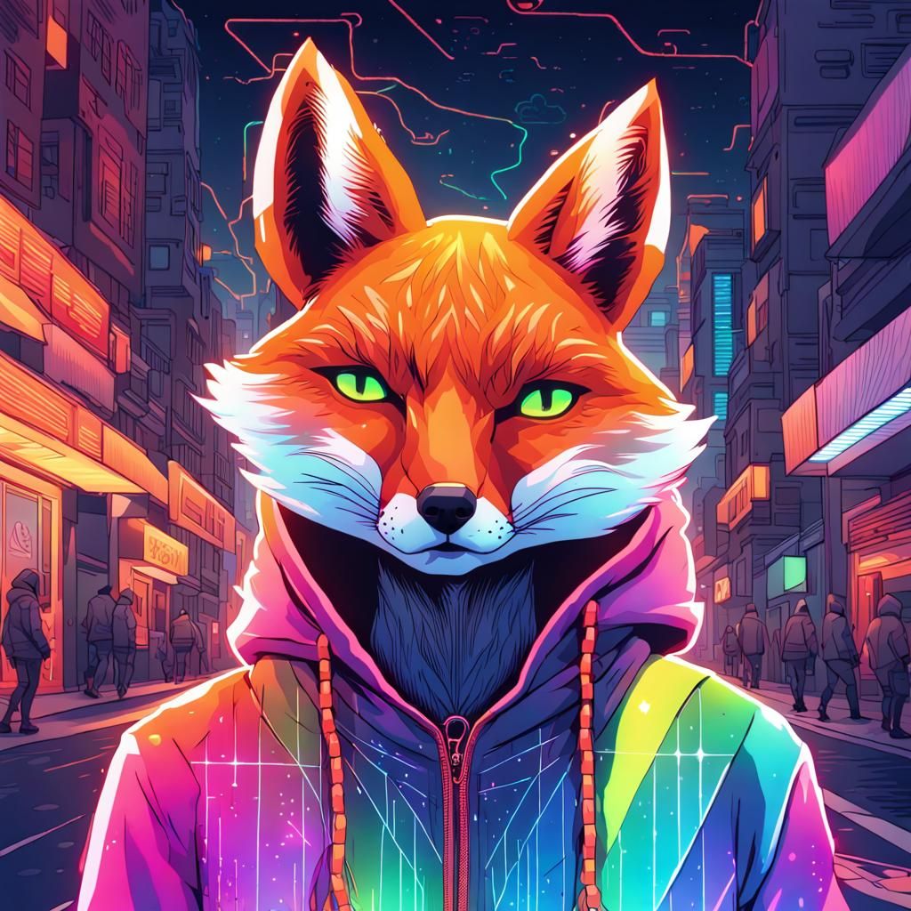 humanoid fox 3 - AI Generated Artwork - NightCafe Creator