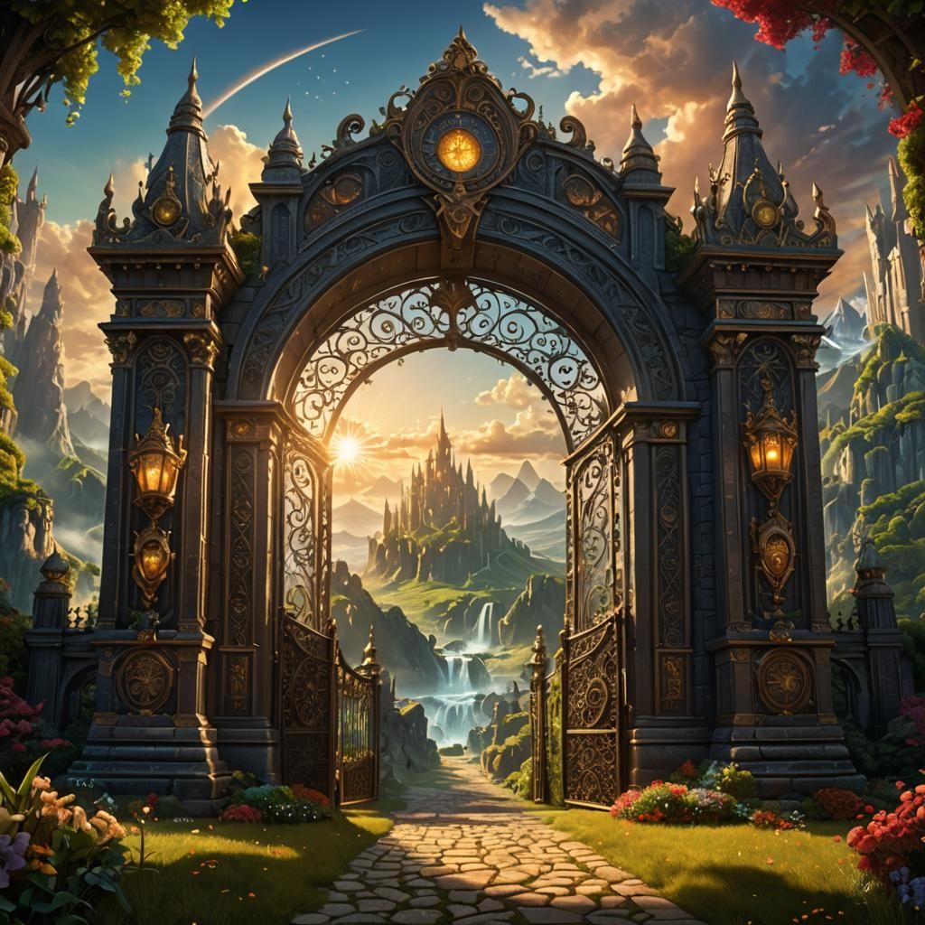 Gateway to a whole new world - AI Generated Artwork - NightCafe Creator