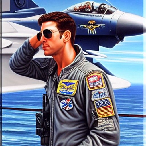 Top Gun: Maverick - AI Generated Artwork - NightCafe Creator