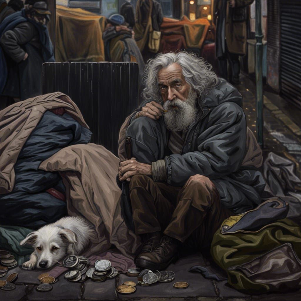 Tom may be homeless but at least he has Toby his best friend - AI ...