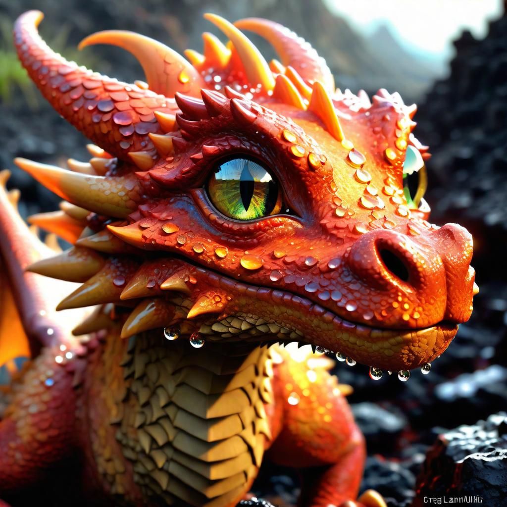 Morning Dragon - AI Generated Artwork - NightCafe Creator