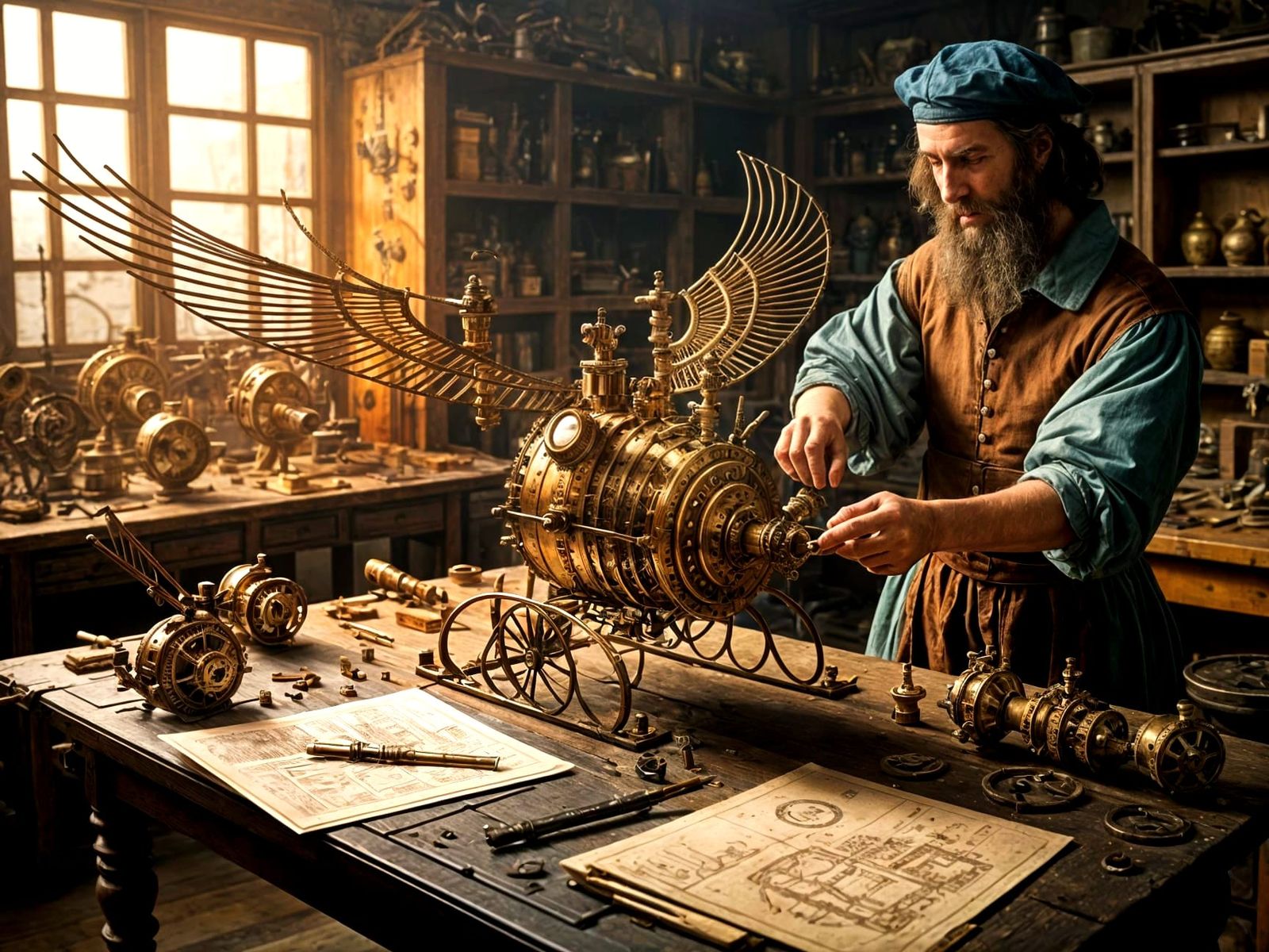 Inventor at work: Final Adjustment - Inventor at work: Final...