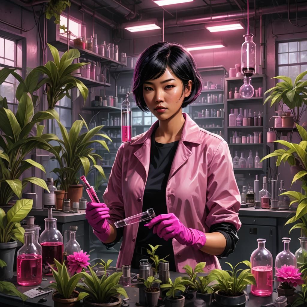 Clue Characters: Dr. Orchid - AI Generated Artwork - NightCafe Creator