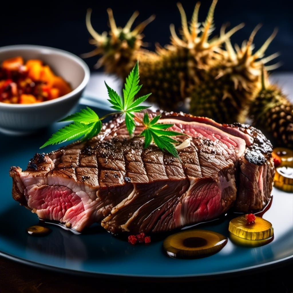 The Steaks are High - AI Generated Artwork - NightCafe Creator