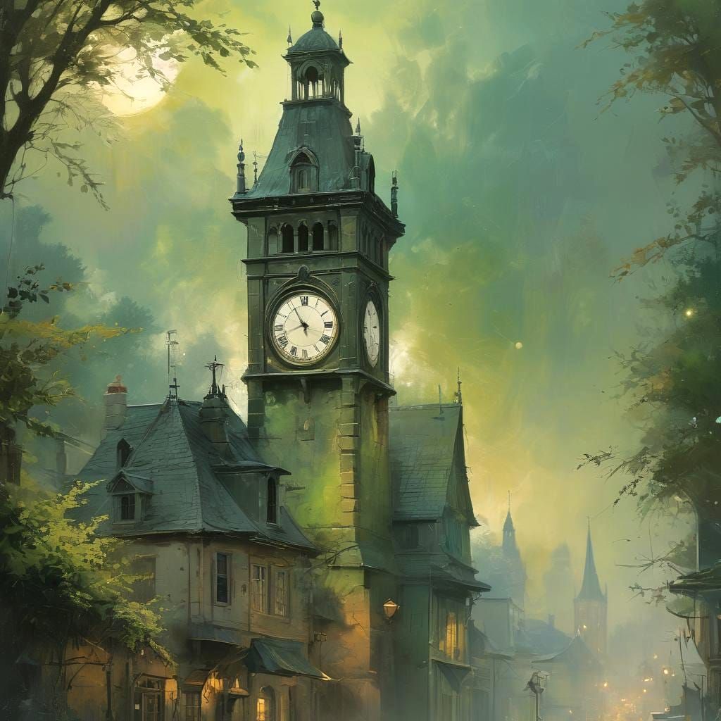 The Time Passage - AI Generated Artwork - NightCafe Creator