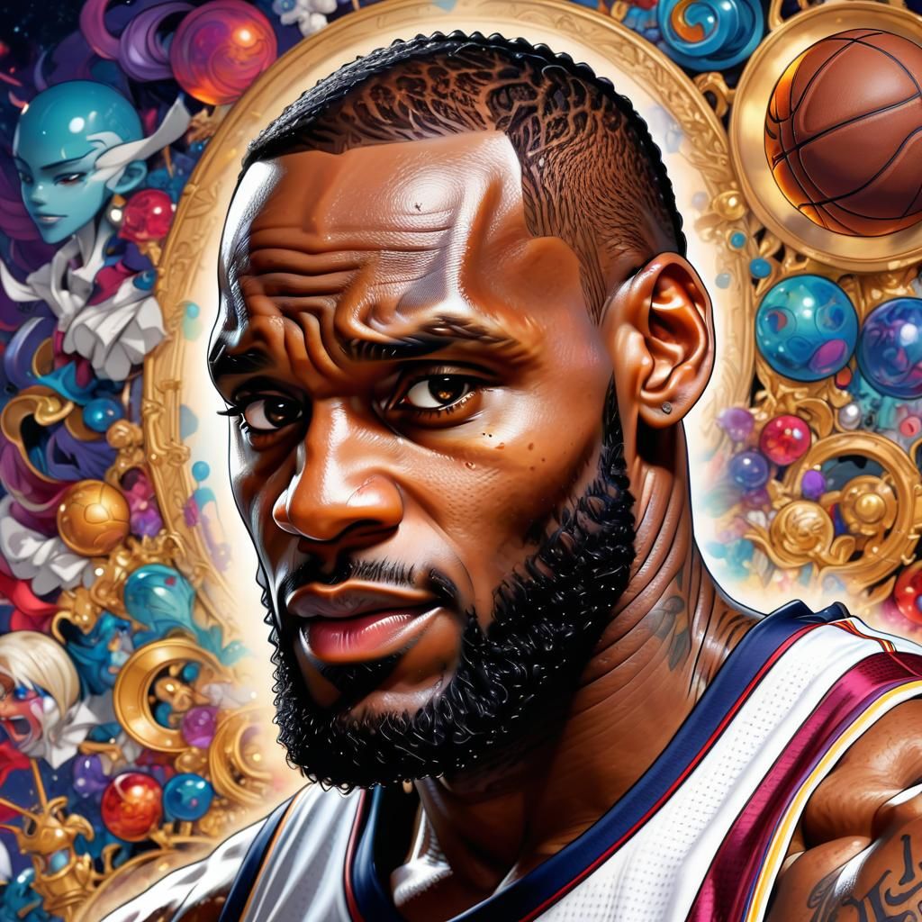 LeBron James - AI Generated Artwork - NightCafe Creator