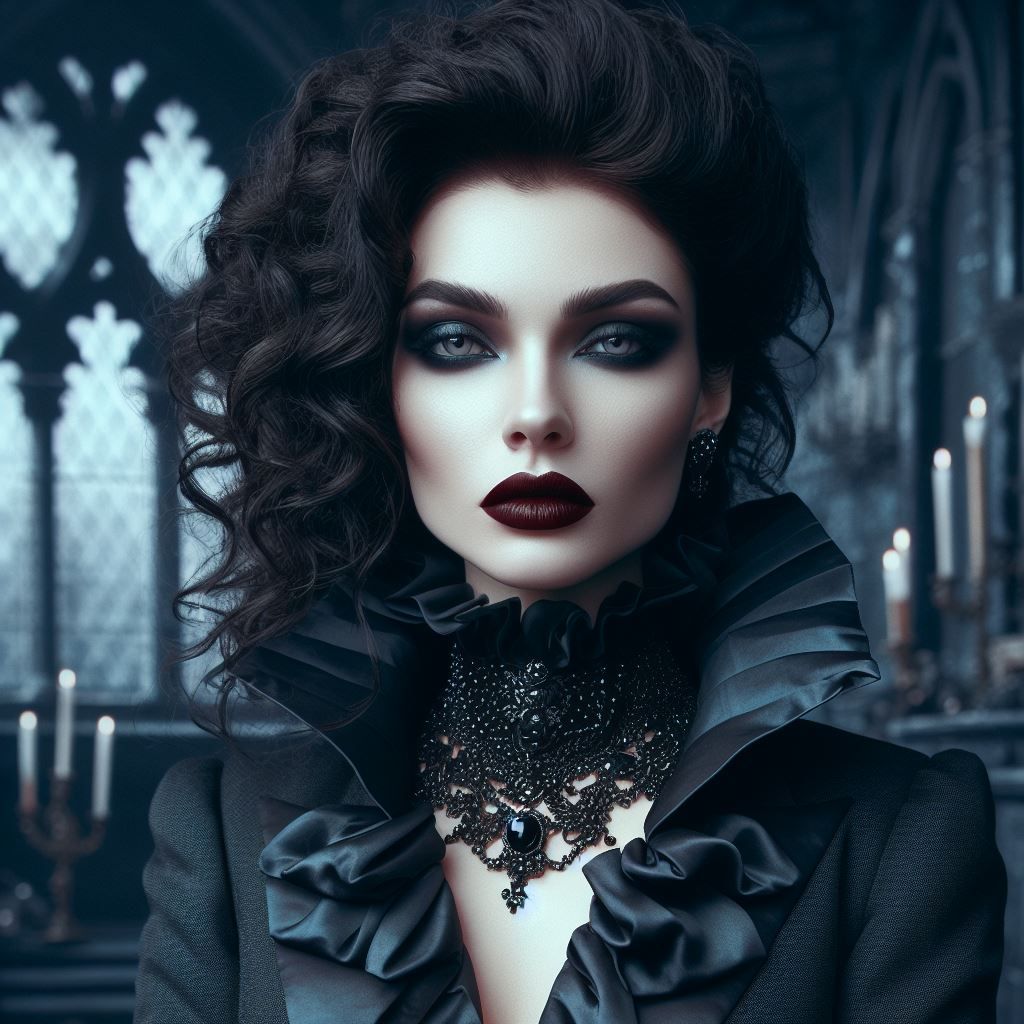 Vampire lady - AI Generated Artwork - NightCafe Creator