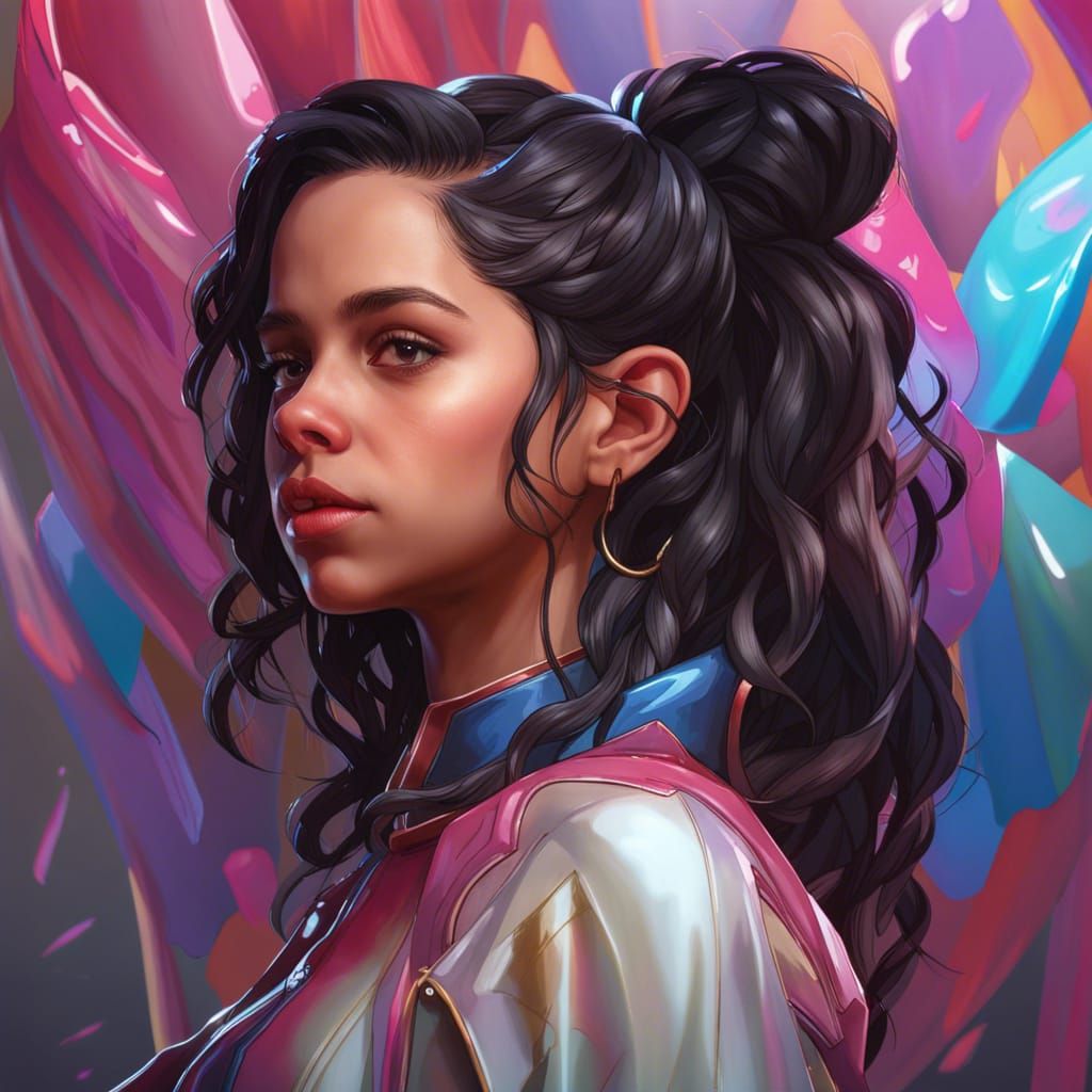 Jenna Ortega - AI Generated Artwork - NightCafe Creator