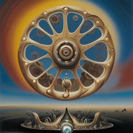 Wheel(s), spoked. - AI Generated Artwork - NightCafe Creator