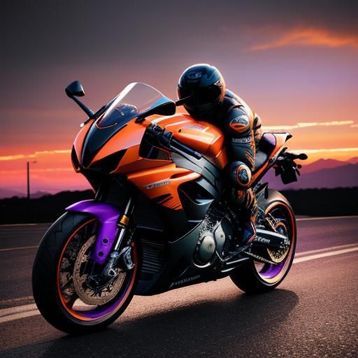 Night Rider - AI Generated Artwork - NightCafe Creator