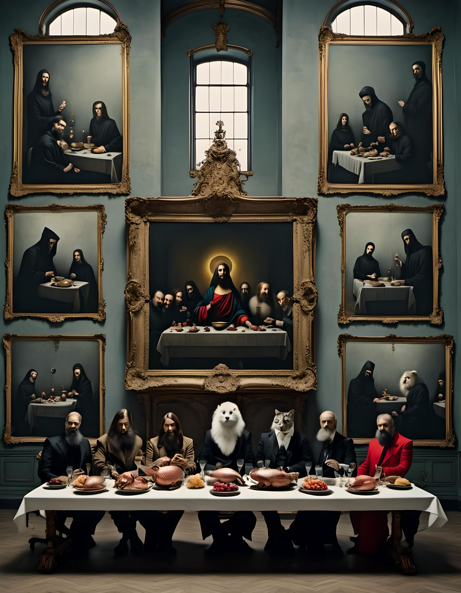 The last supper - AI Generated Artwork - NightCafe Creator