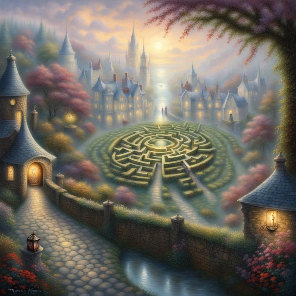 A-maze-in eye - AI Generated Artwork - NightCafe Creator