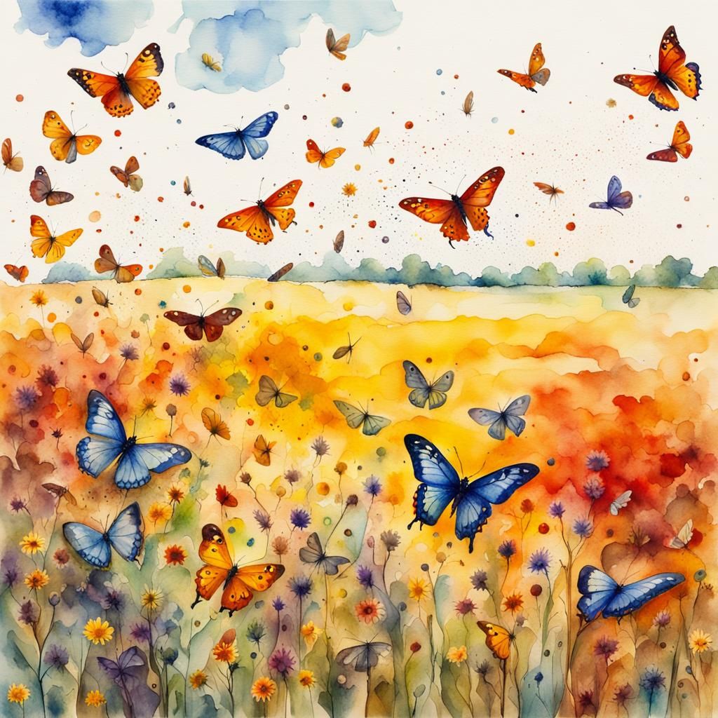 A (very long Ariel overhead side angle shot 1.4) of a large Rabble of ...