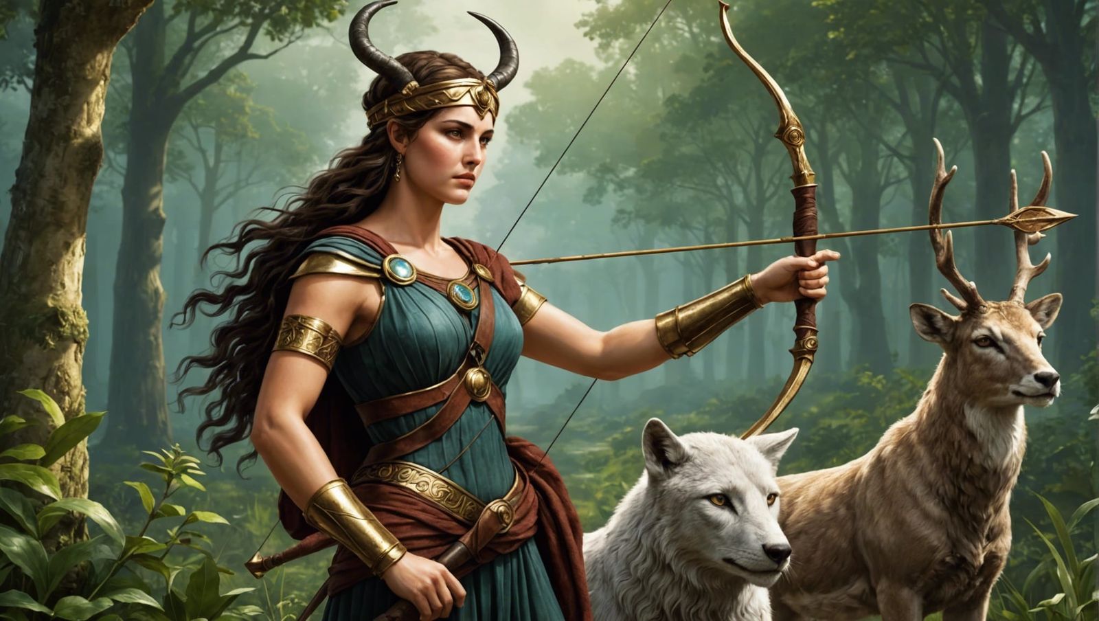 Artemis, - AI Generated Artwork - NightCafe Creator